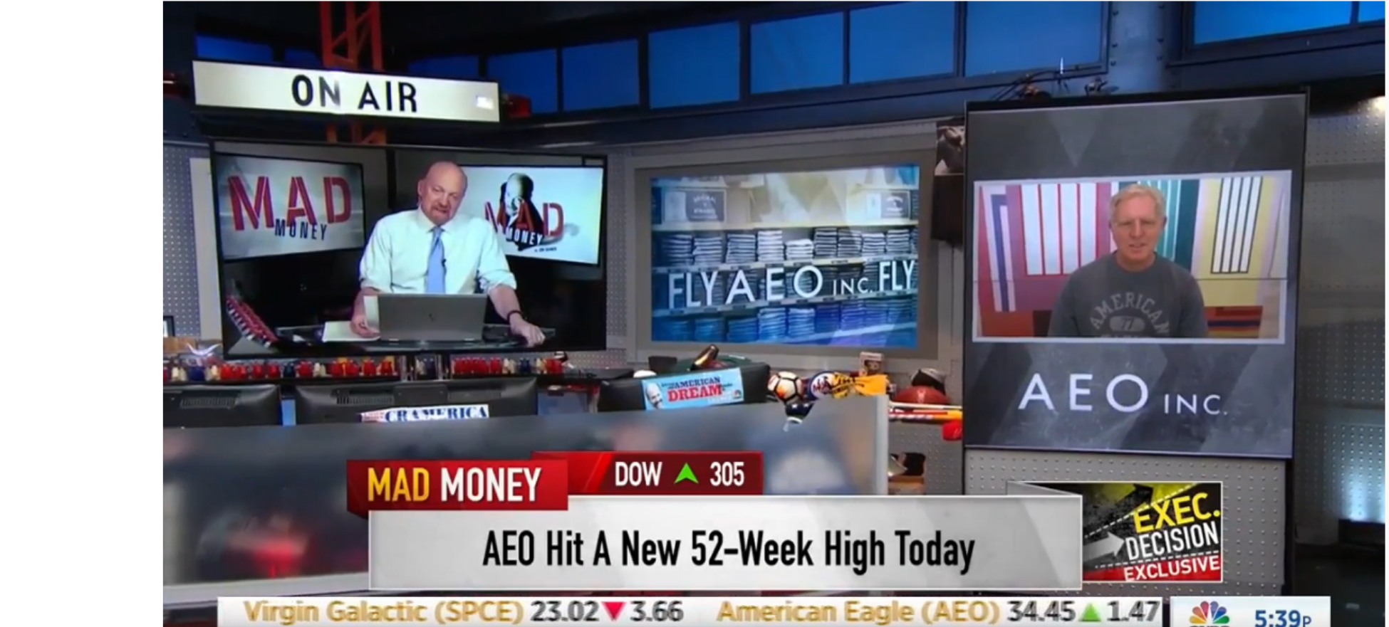 American Eagle Outfitters CEO expects ‘Roaring 20s’-like boom for malls post-pandemic - AEO-Inc