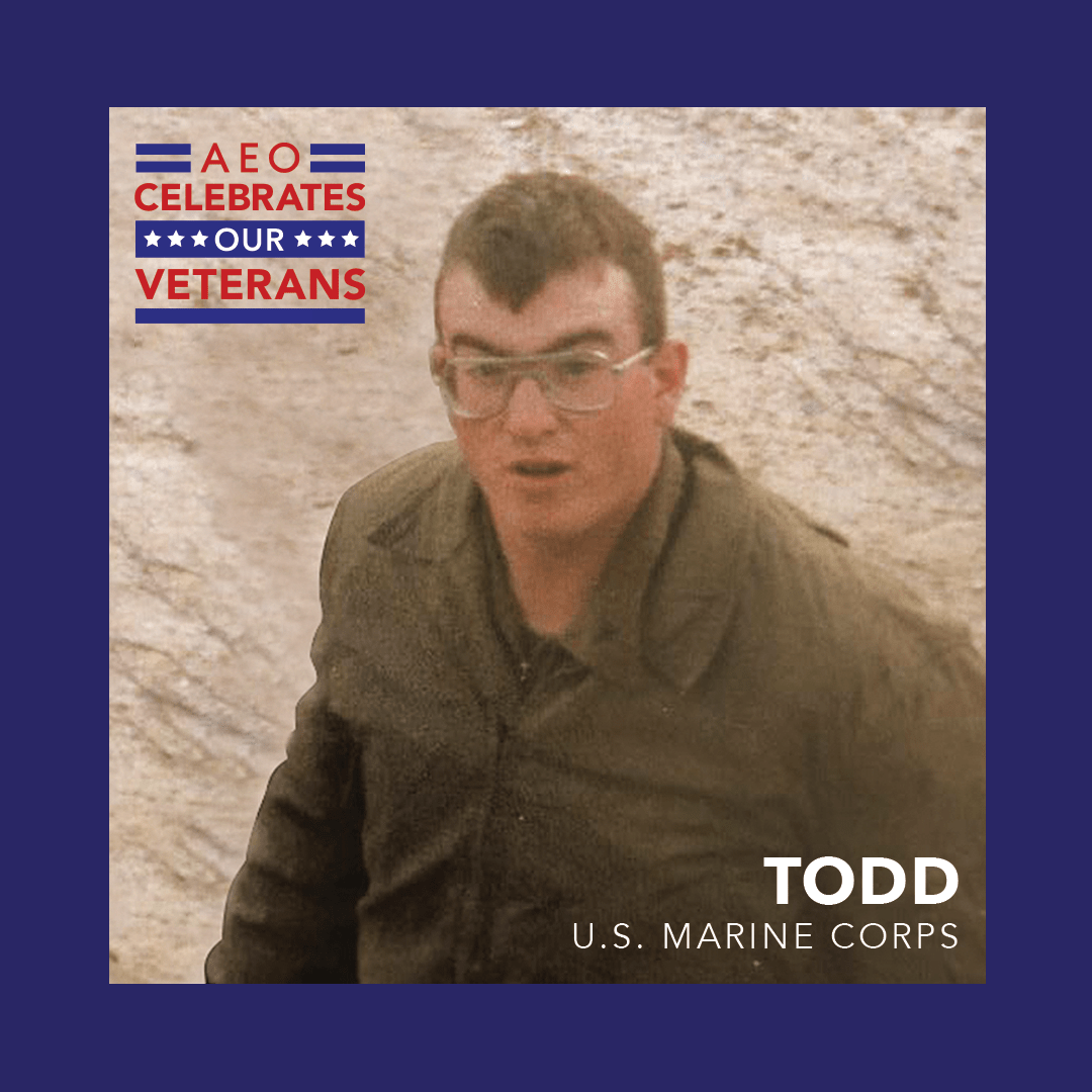 AEO Celebrates Our Veterans: Todd, U.S. Marine Corps - AEO-Inc