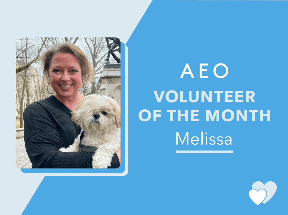 AEO Building a Better World Volunteer of the Month: Melissa Evans ...