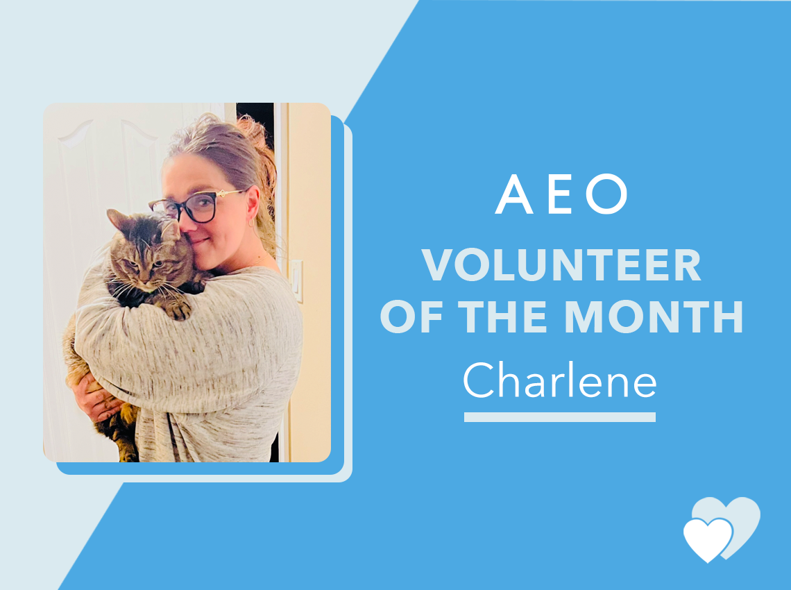 AEO Building a Better World Volunteer of the Month: Charlene, Material ...