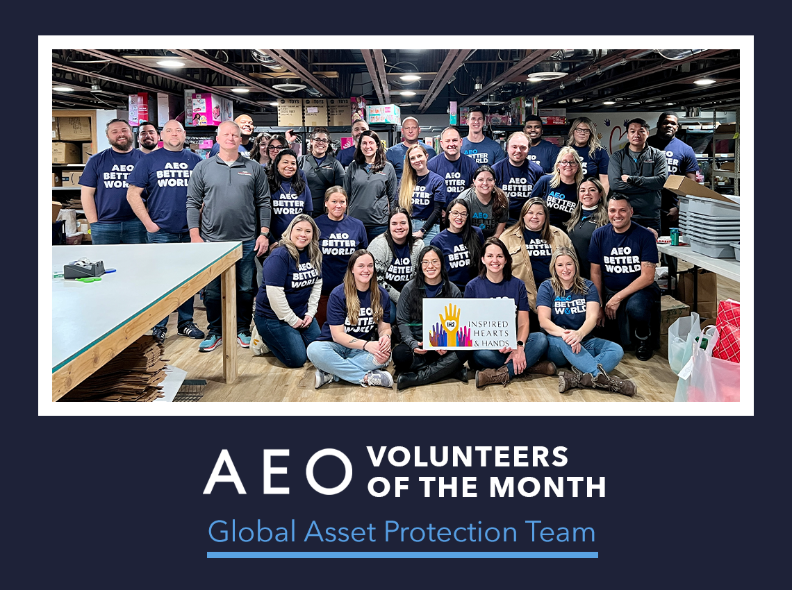 AEO Building a Better World Volunteers of the Month: Global Asset ...