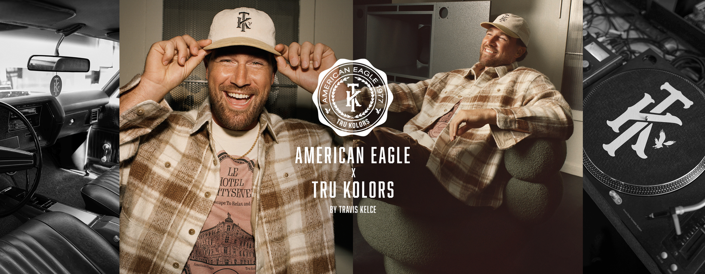 American Eagle and Tru Kolors by Travis Kelce Debut Limited-Edition Collaboration - AEO-Inc