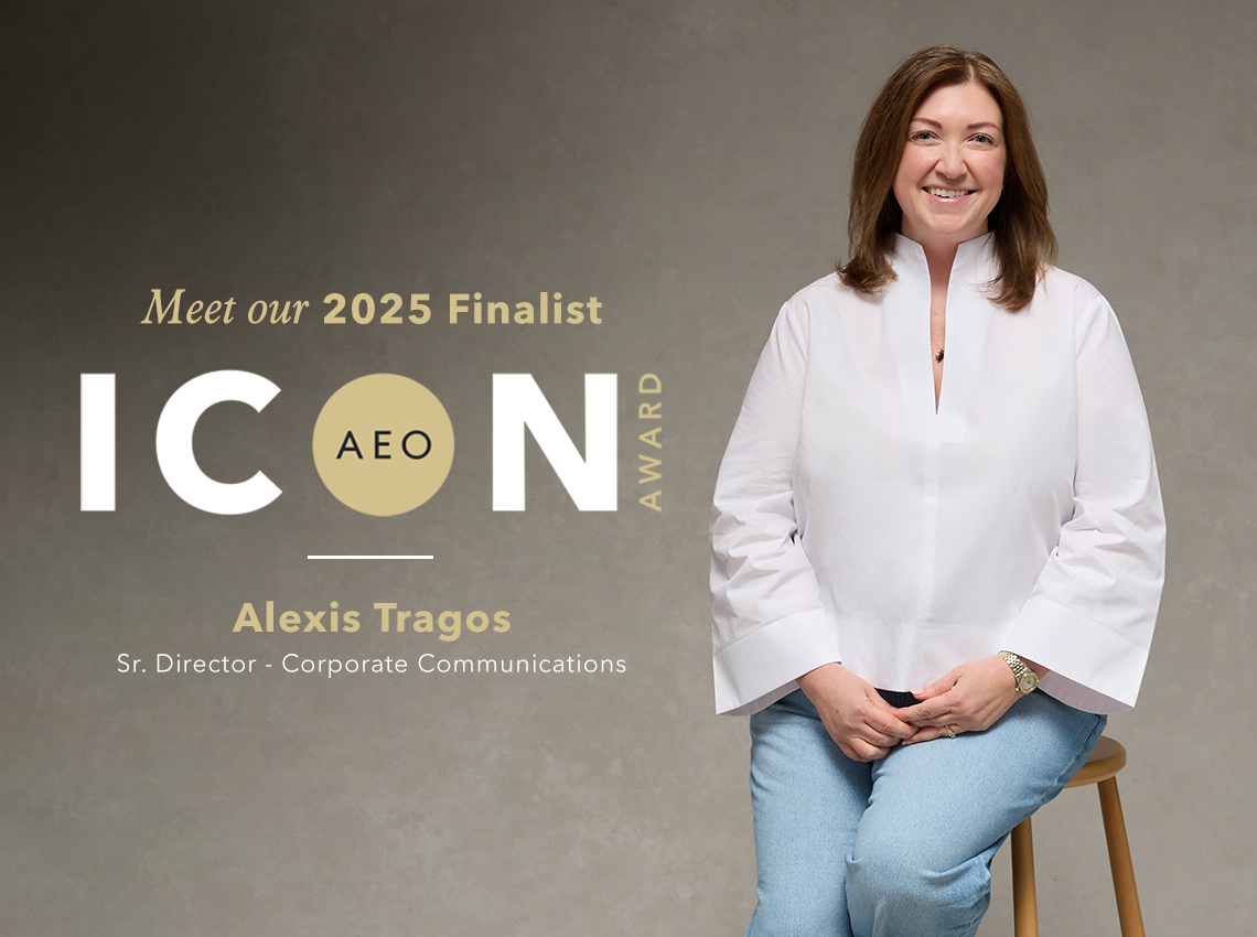 AEO ICON Finalist: Alexis Tragos, Senior Director - Corporate ...